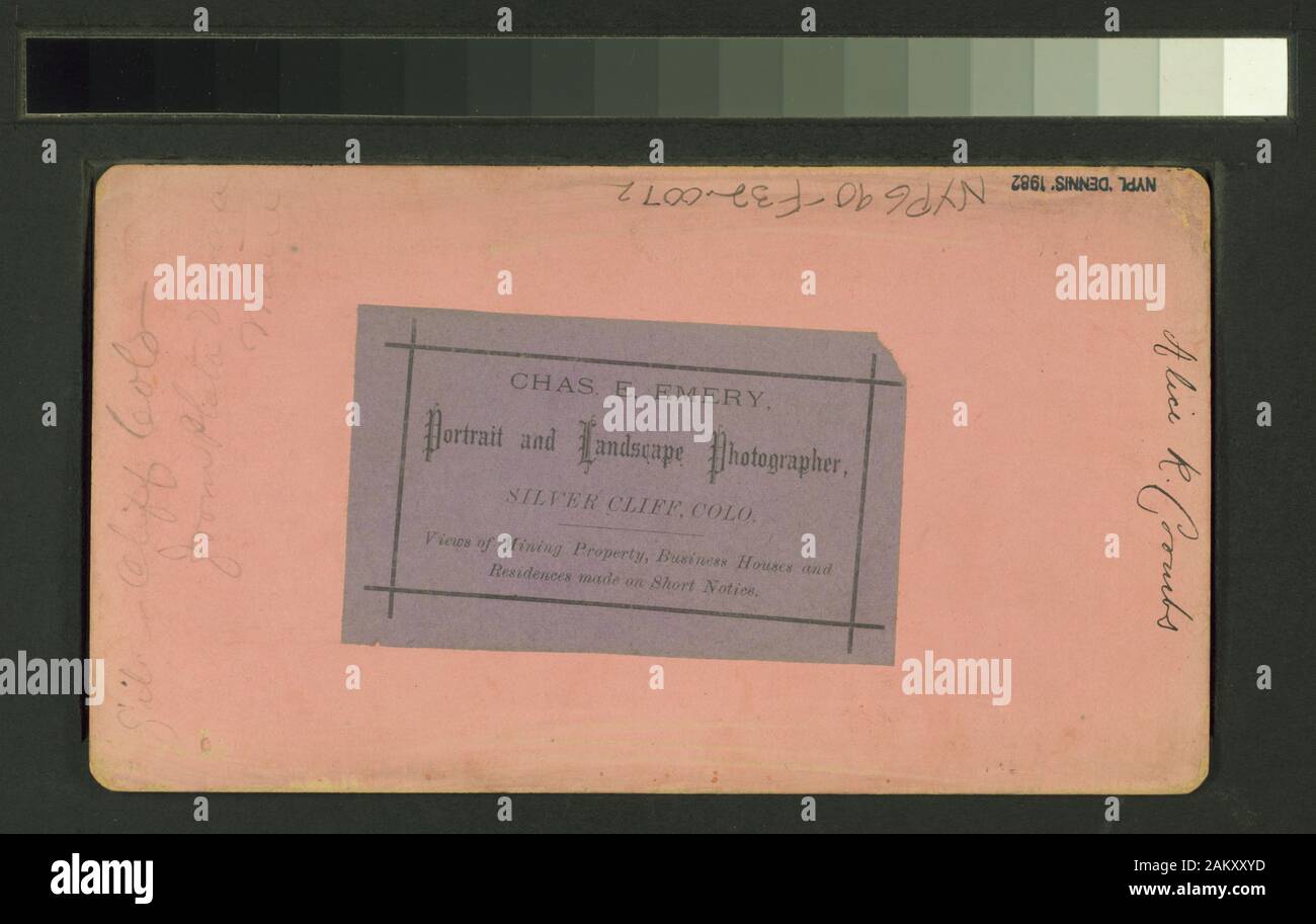 Silver Cliff mine Silver Cliff mine.; Silver Cliff mine Stock Photo - Alamy