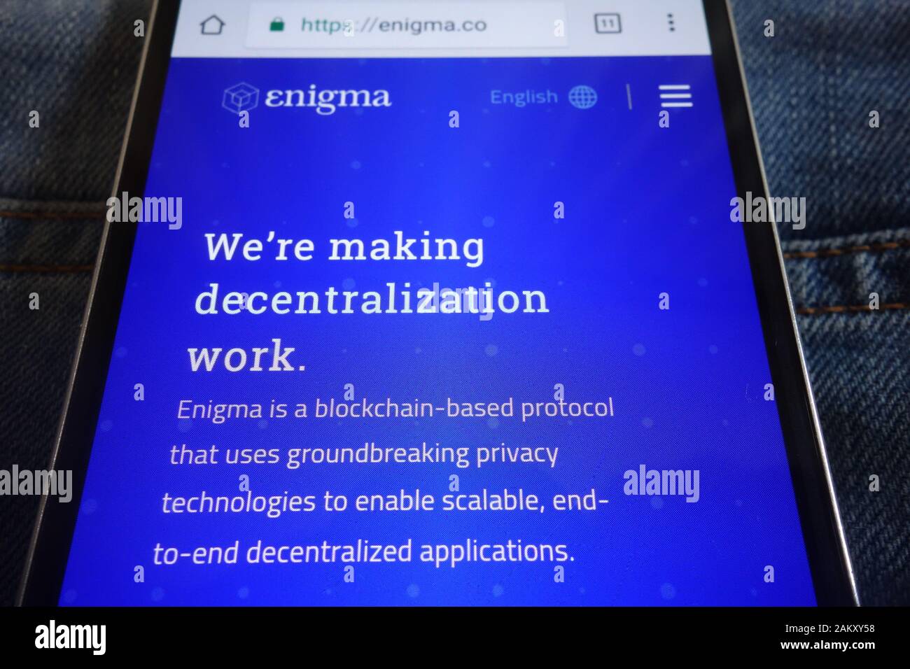Web enigma hi-res stock photography and images - Alamy