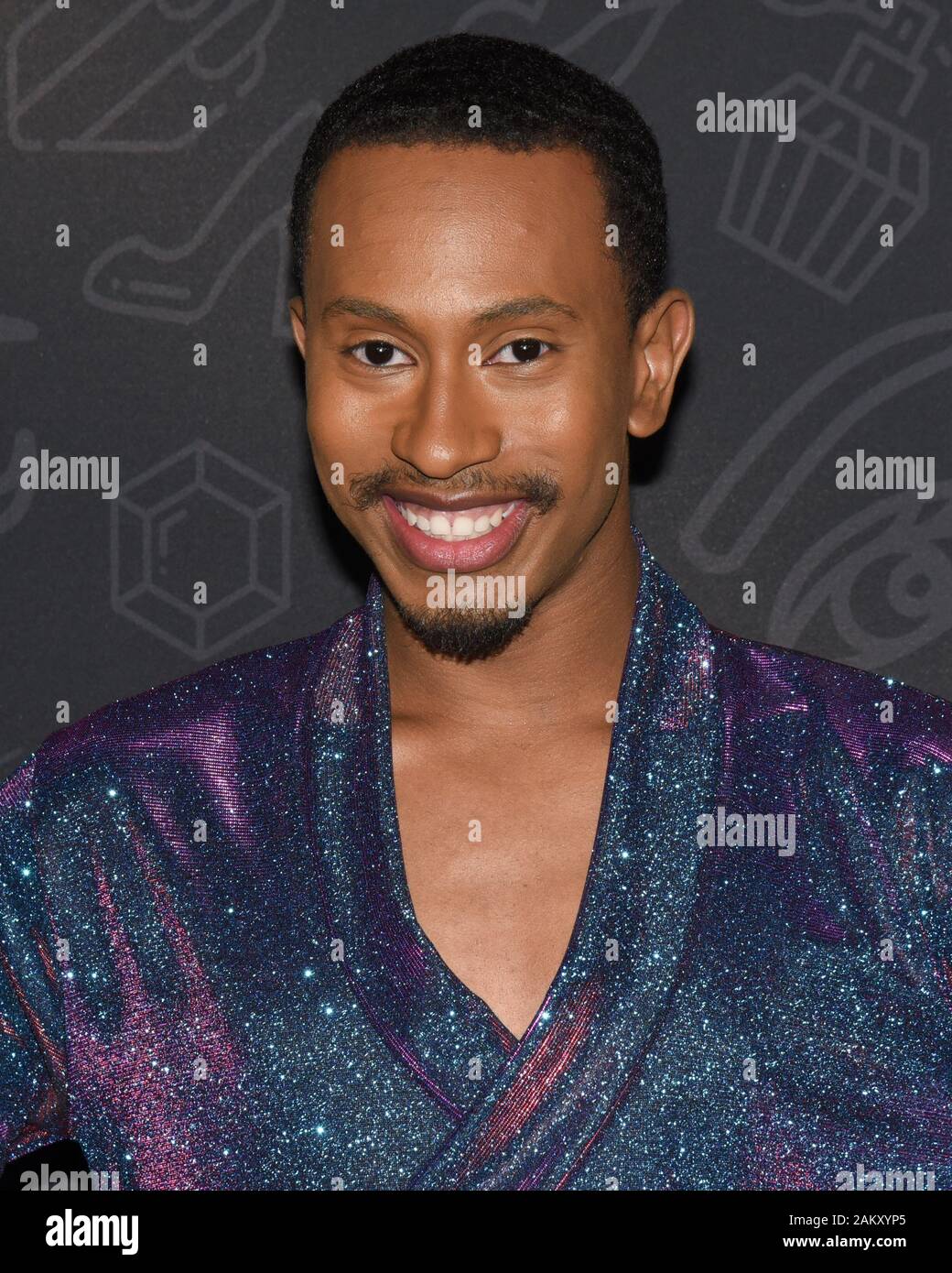 January 9, 2020, Hollywood, CA, USA: Kalen Allen attends Netflix's ''AJ ...