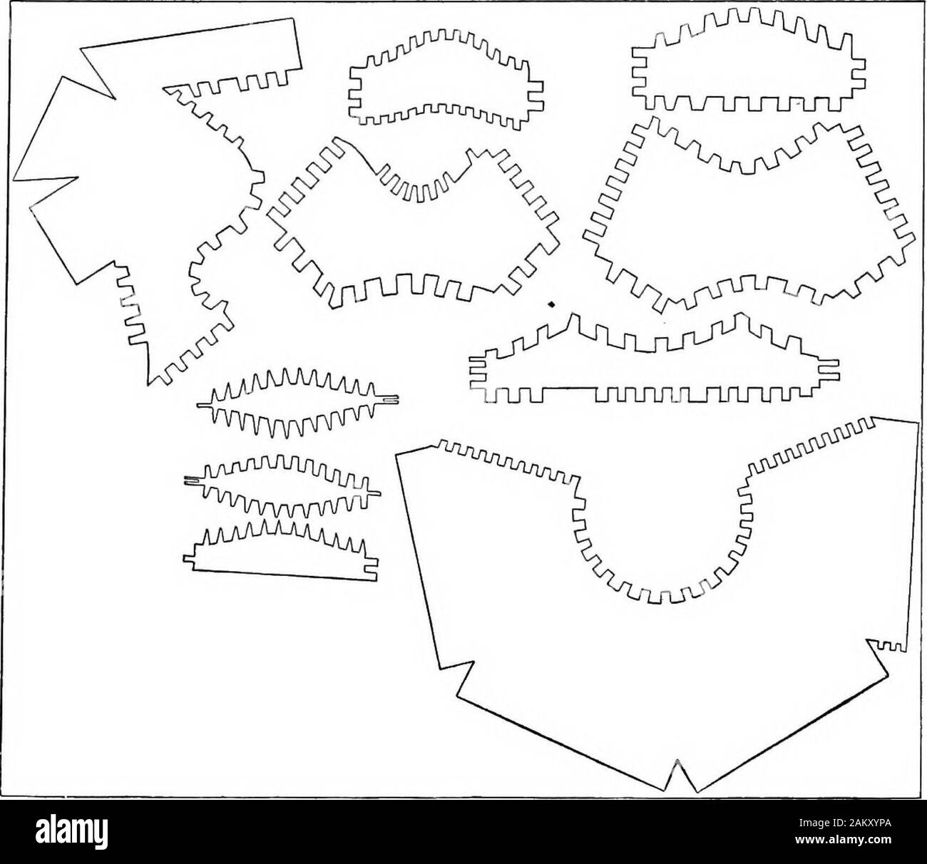 The essentials of descriptive geometry . Fig. 144. — Illustration ...