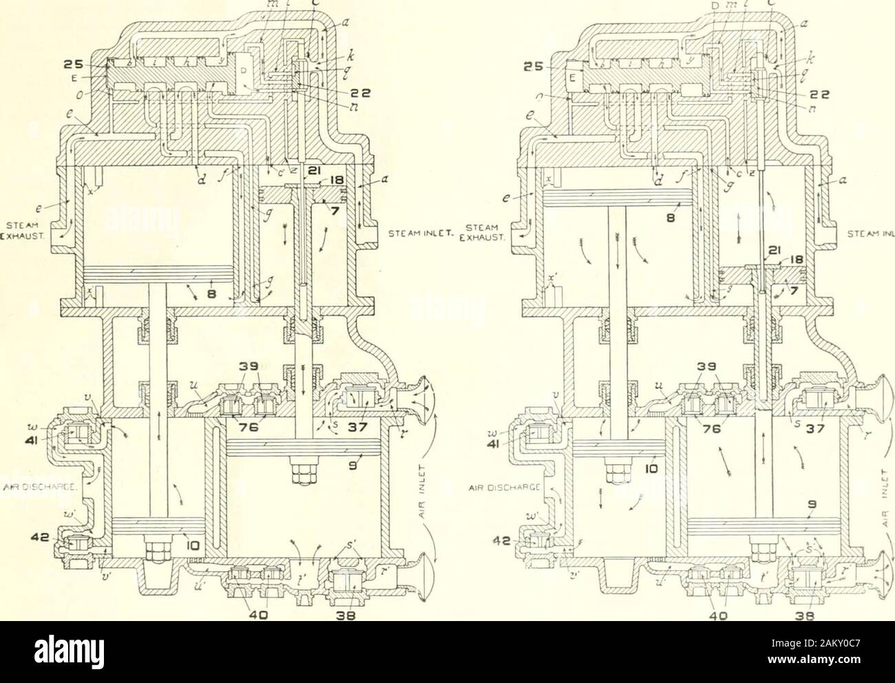 Railway and Locomotive Engineering . air work done on theair cylinder ...