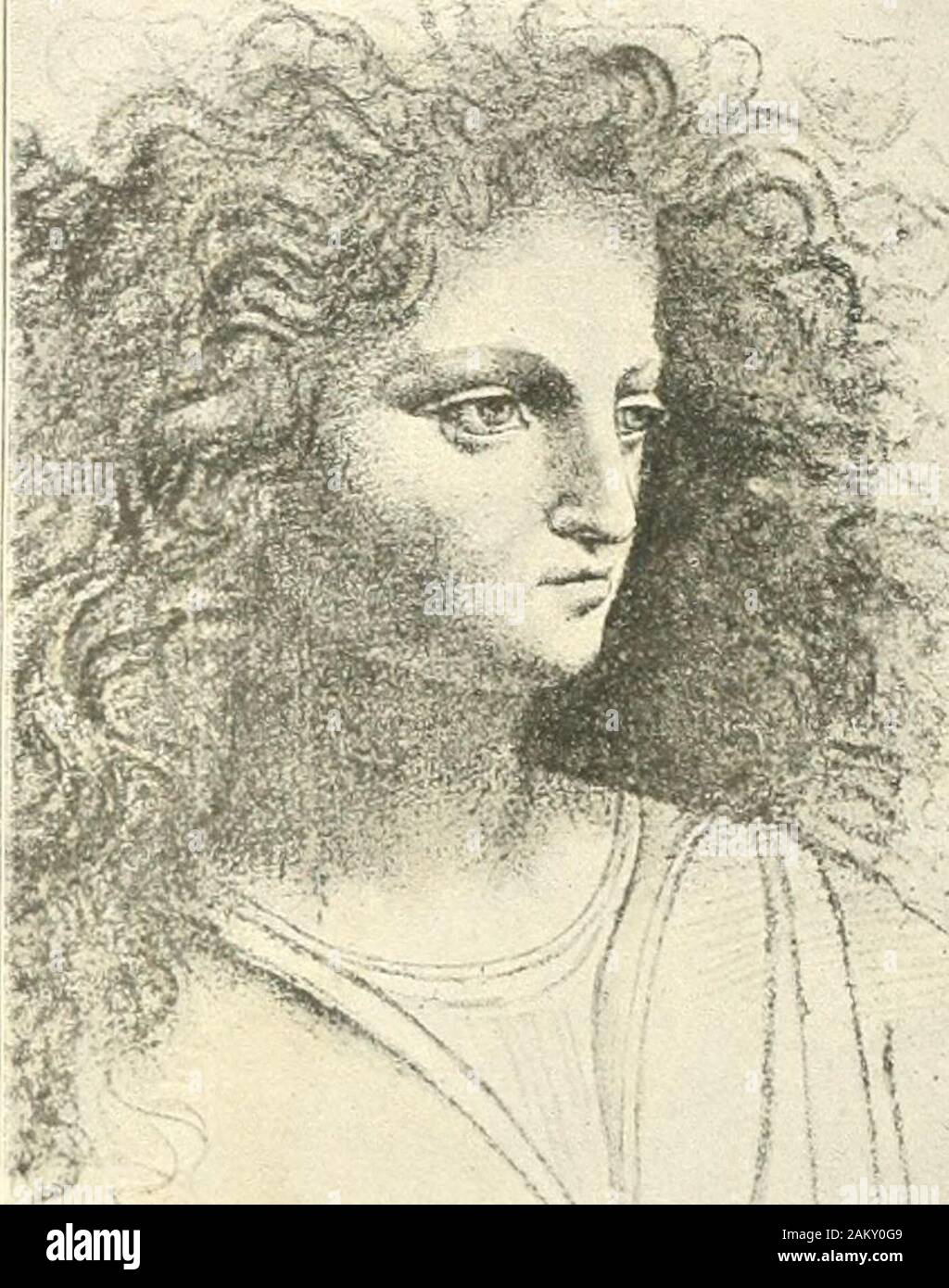 Leonardo da vinci study saint anne hi-res stock photography and images ...