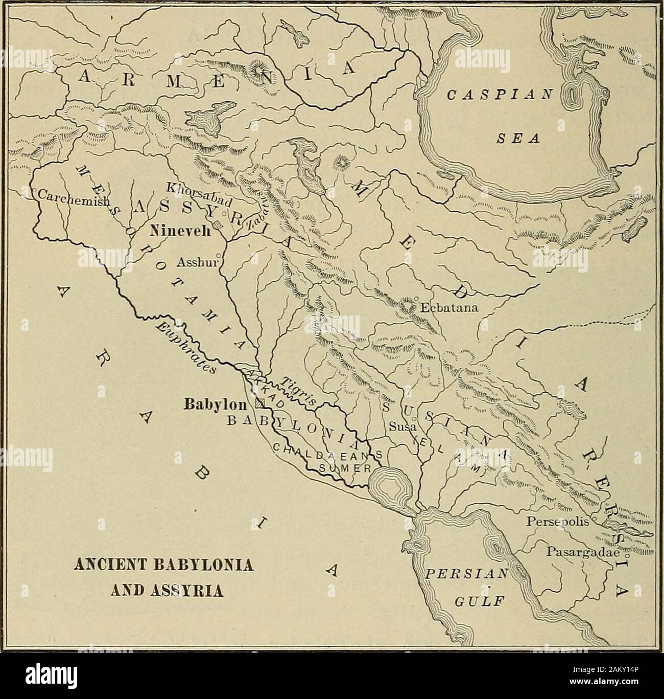 Chaldeans Map