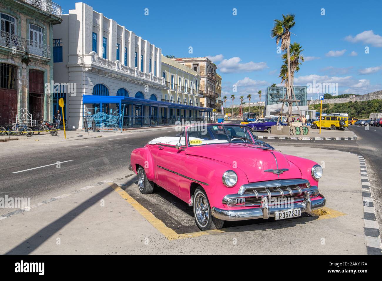 A vibrant classic 1950s Chevrolet , Havana, Cuba Stock Photo - Alamy