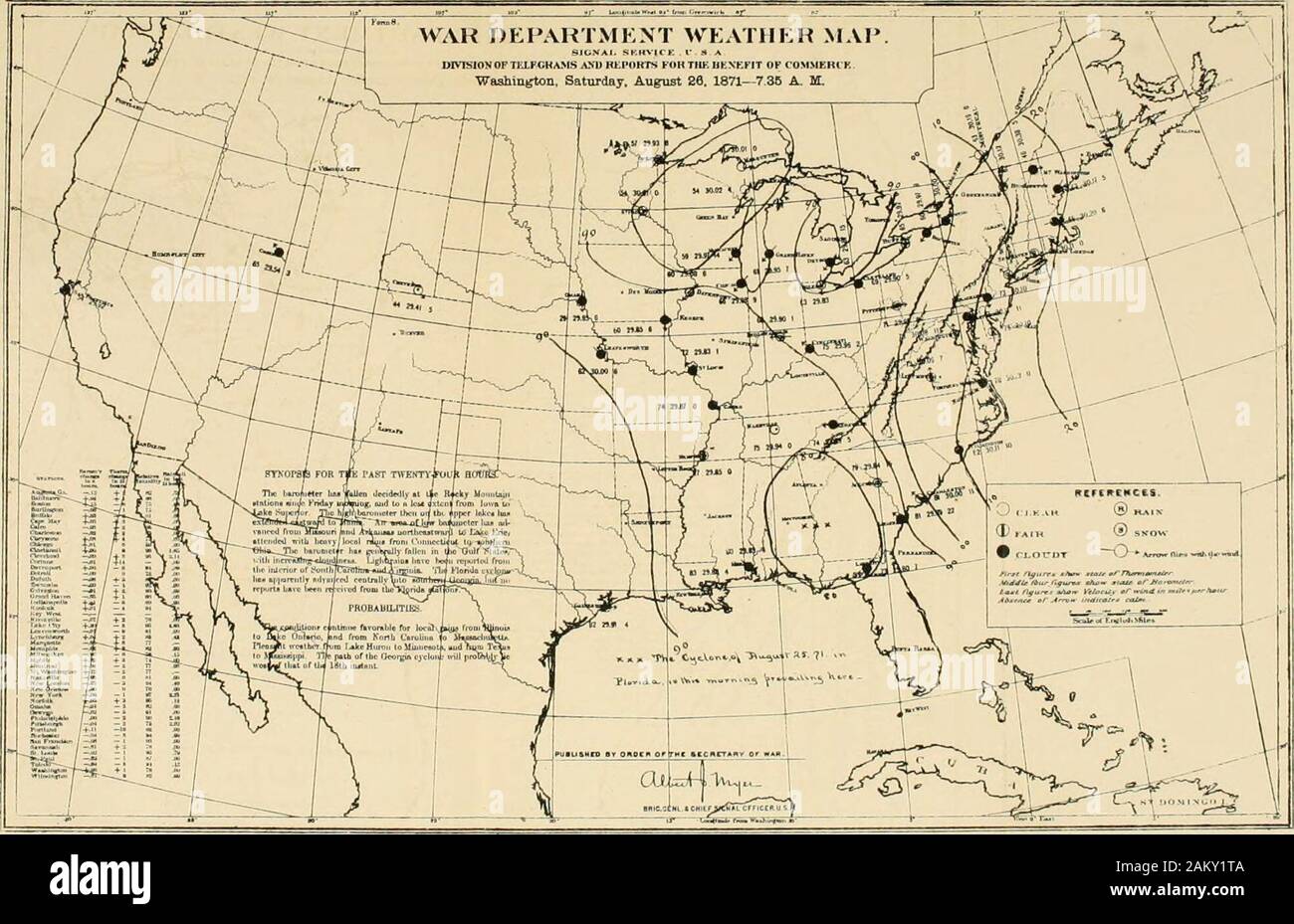Meteorological maps hi-res stock photography and images - Alamy