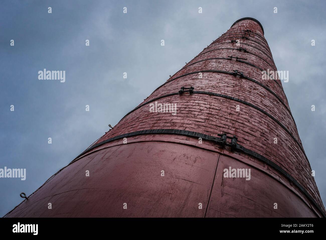 Historic factory chimney Stock Photo - Alamy