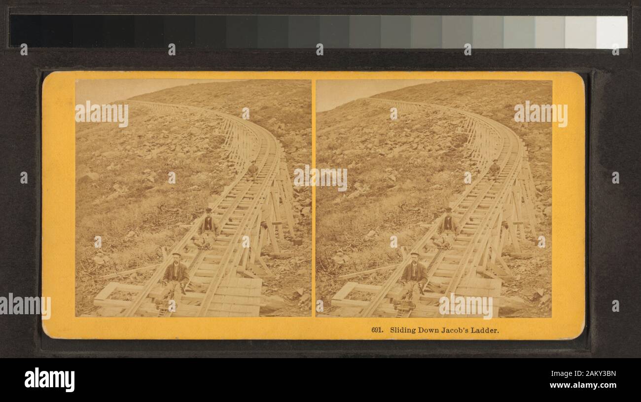 Sliding down Jacob's Ladder by Kilburn Brothers.; Sliding down Jacob's ...