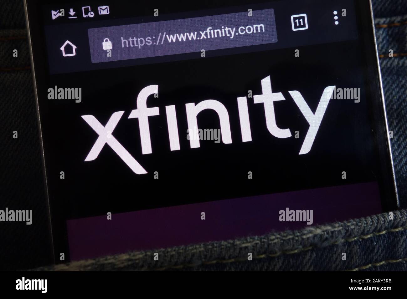Xfinity logo hi-res stock photography and images - Alamy