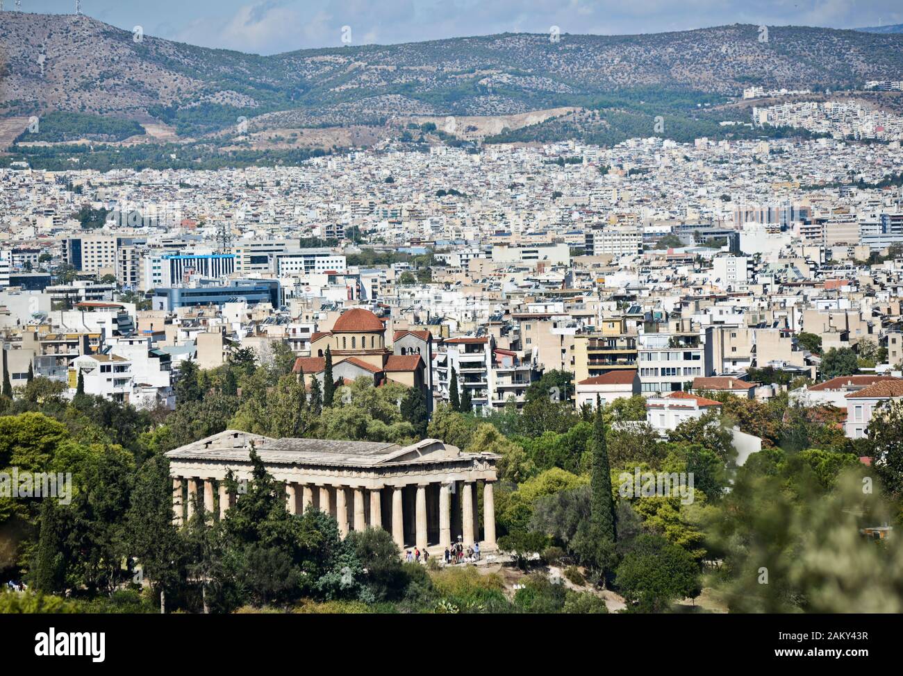 Athens: Temple of Hephaestus (Hephaisteion), inside the Ancient Agora ...