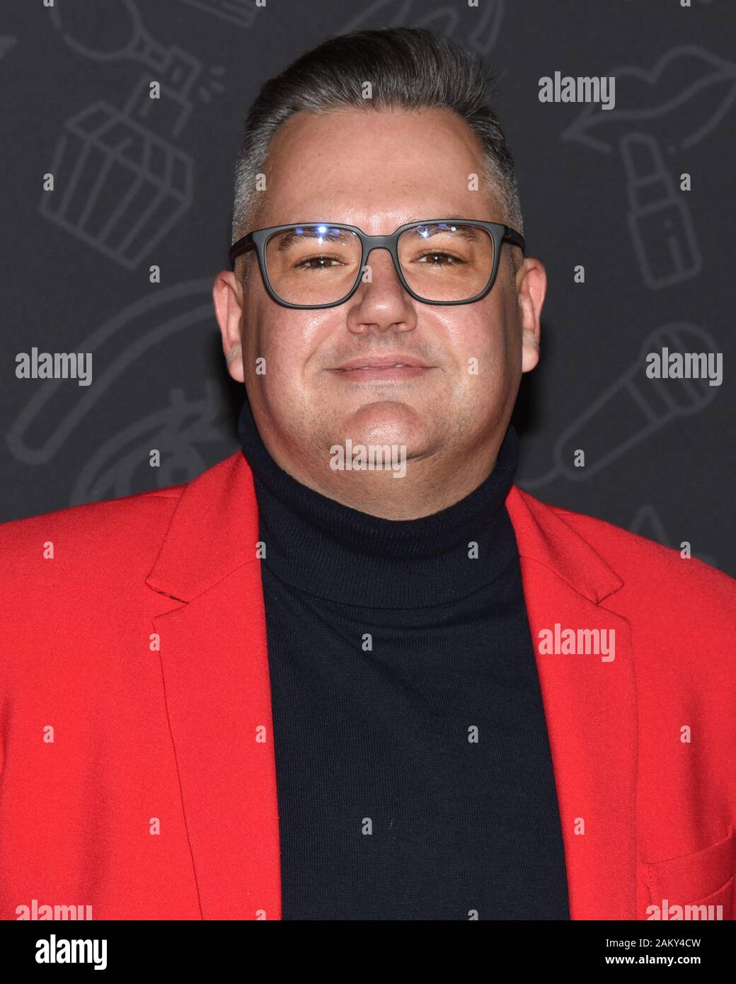 January 9, 2020, Hollywood, CA, USA: Ross Mathews attends Netflix's ...