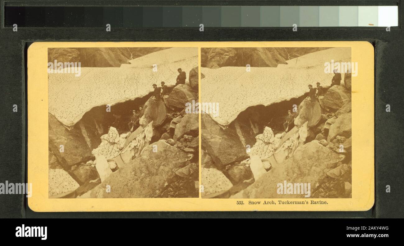 Snow Arch, Tuckerman's Ravine Snow Arch, Tuckerman's Ravine.; Snow Arch ...