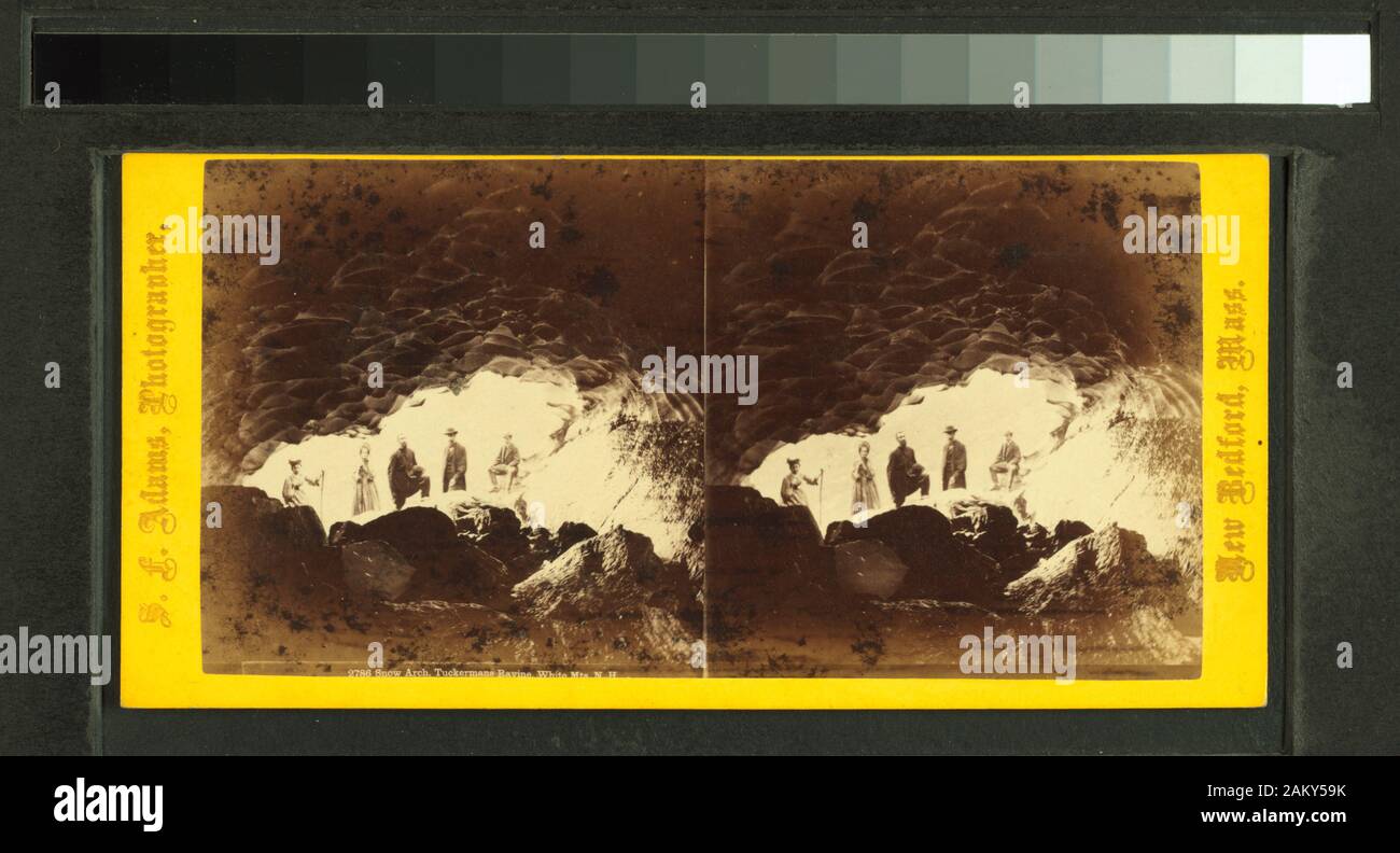 Snow Arch, Tuckerman's Ravine, White Mts NH Snow Arch, Tuckerman's ...