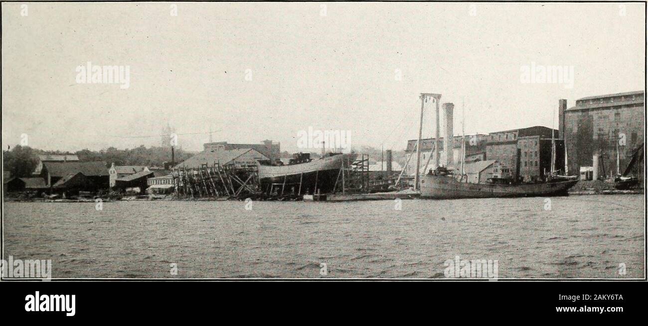 Kingston, deep water terminal of the Great Lakes ...