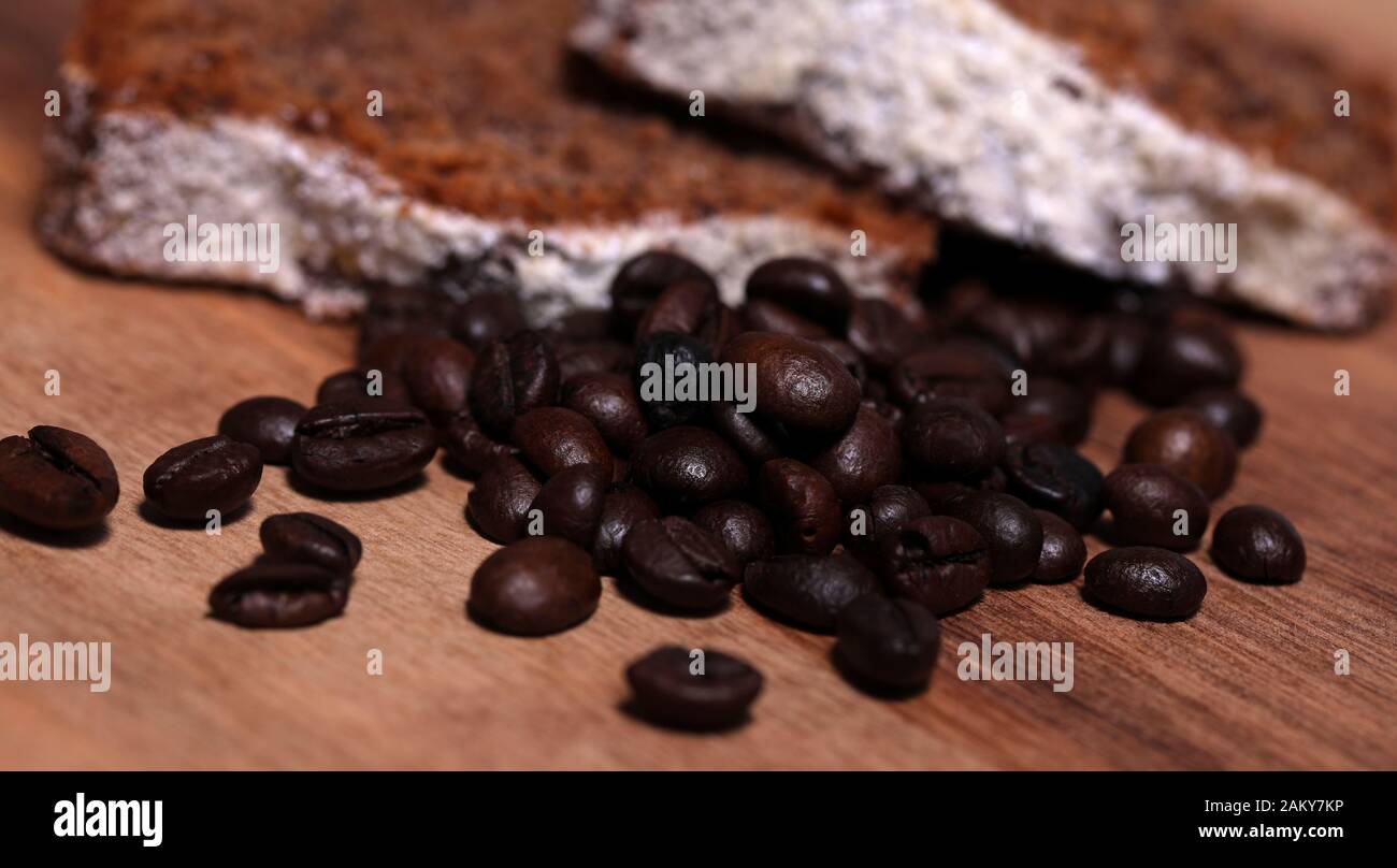 Coffee beans cake Stock Photo - Alamy