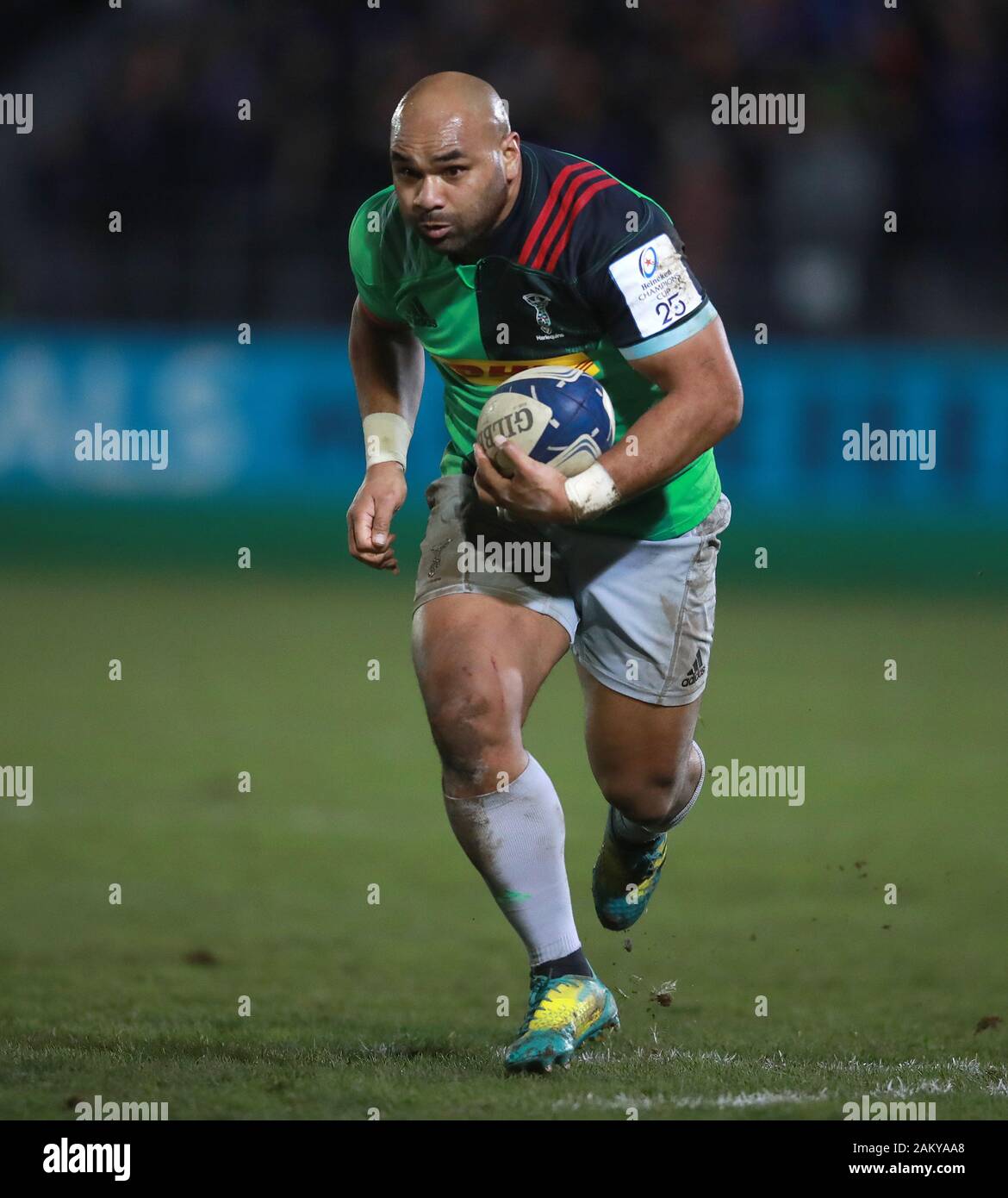 Harlequins' Paul Lasike during the Heineken Champions Cup, pool three ...
