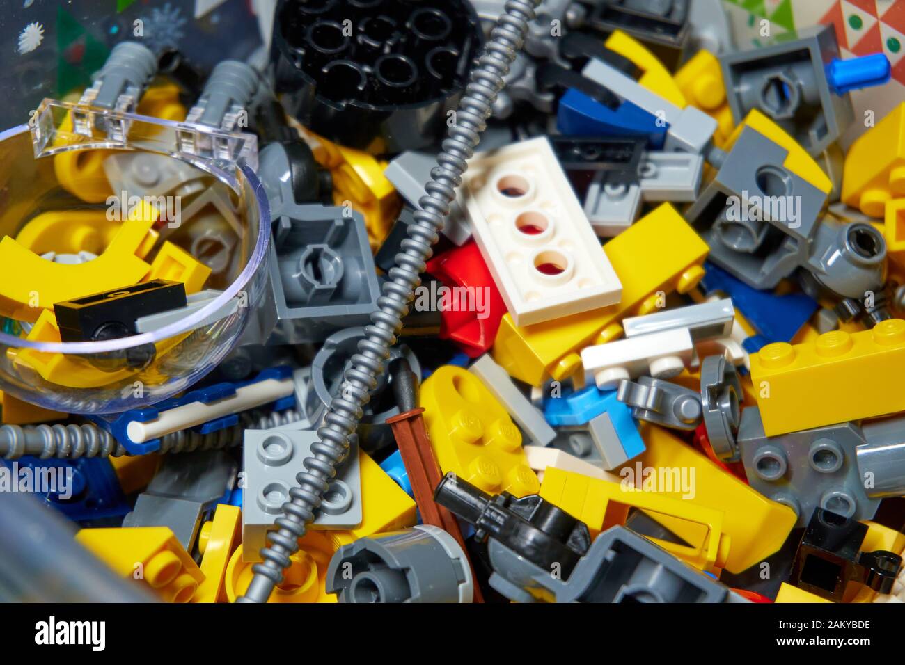 Plastic lego bricks hi-res stock photography and images - Alamy