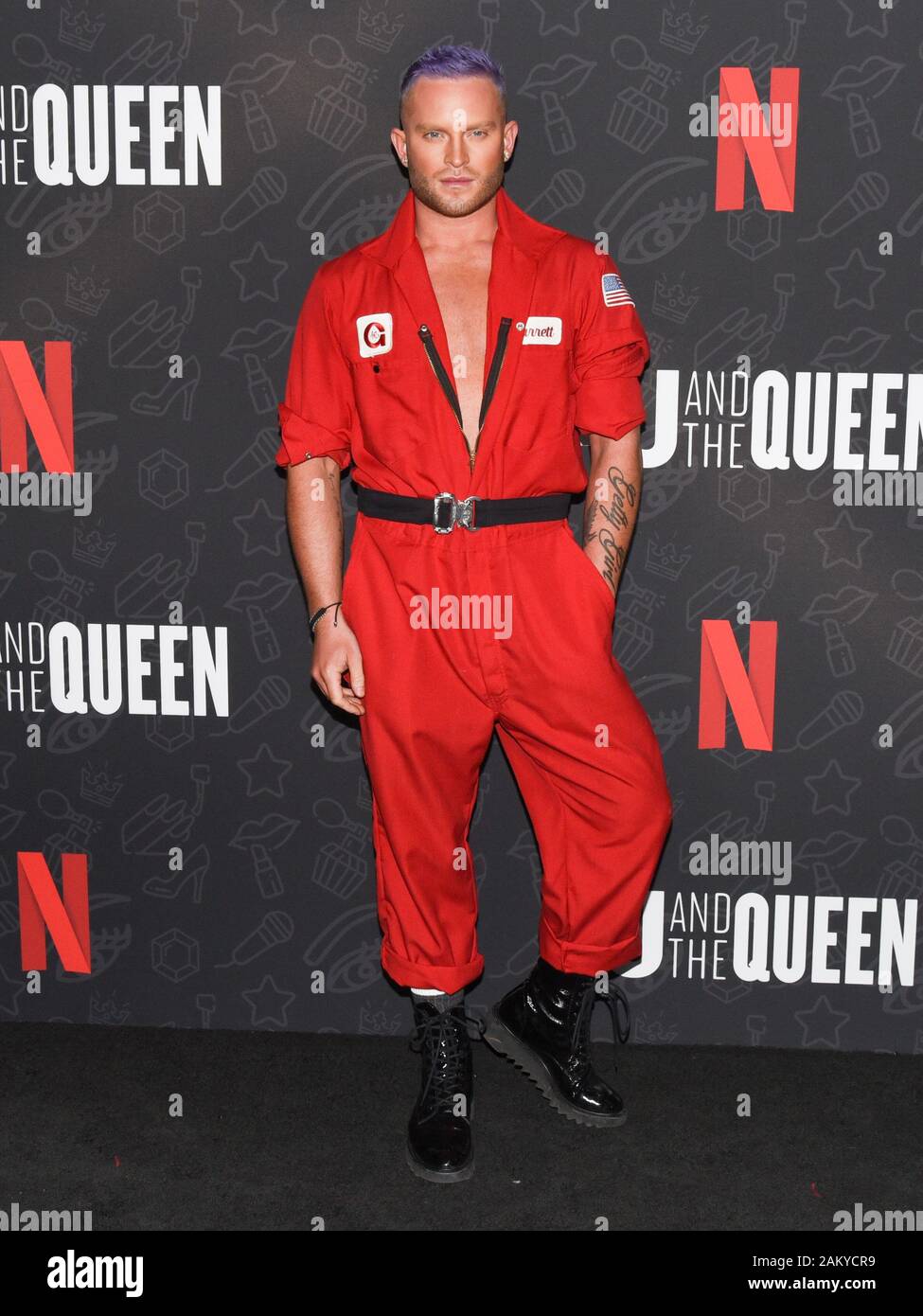 January 9, 2020, Hollywood, CA, USA: August Getty attends Netflix's ...