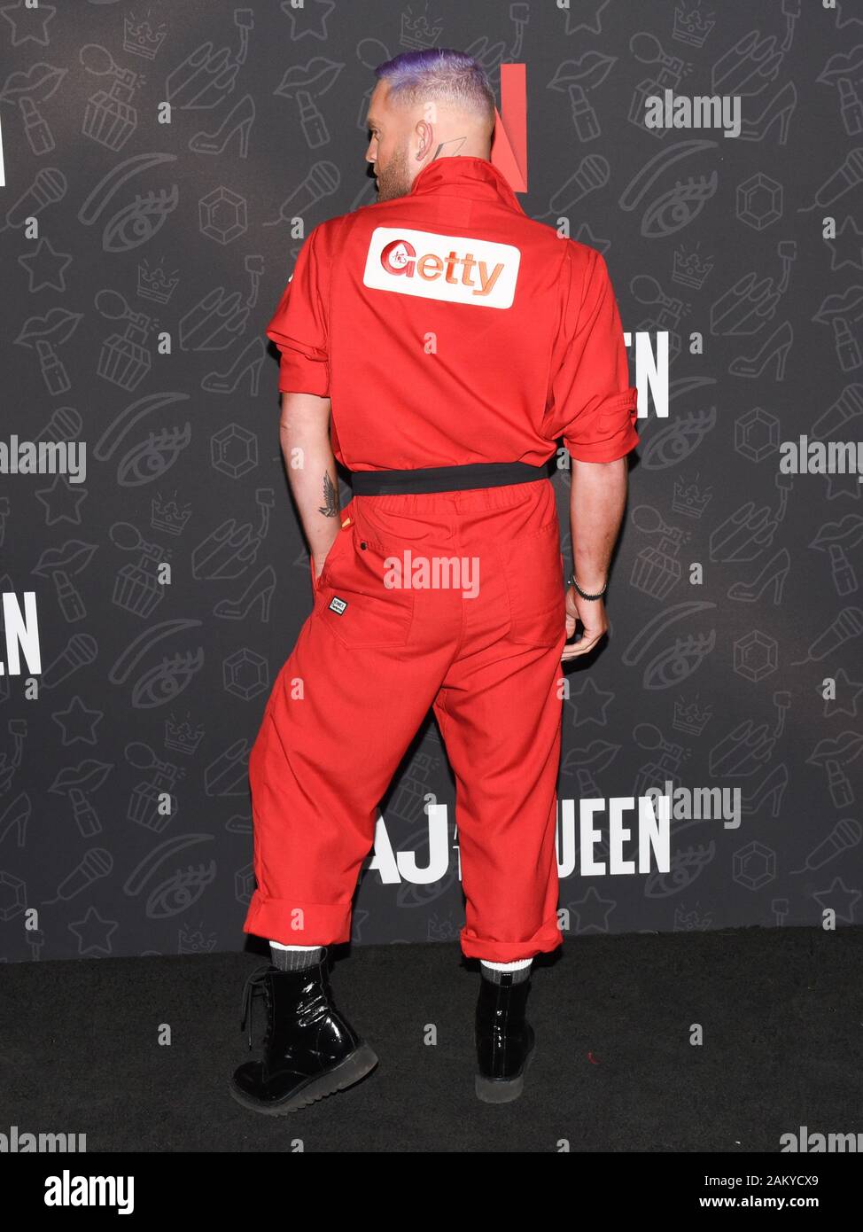 January 9, 2020, Hollywood, CA, USA: August Getty attends Netflix's ...