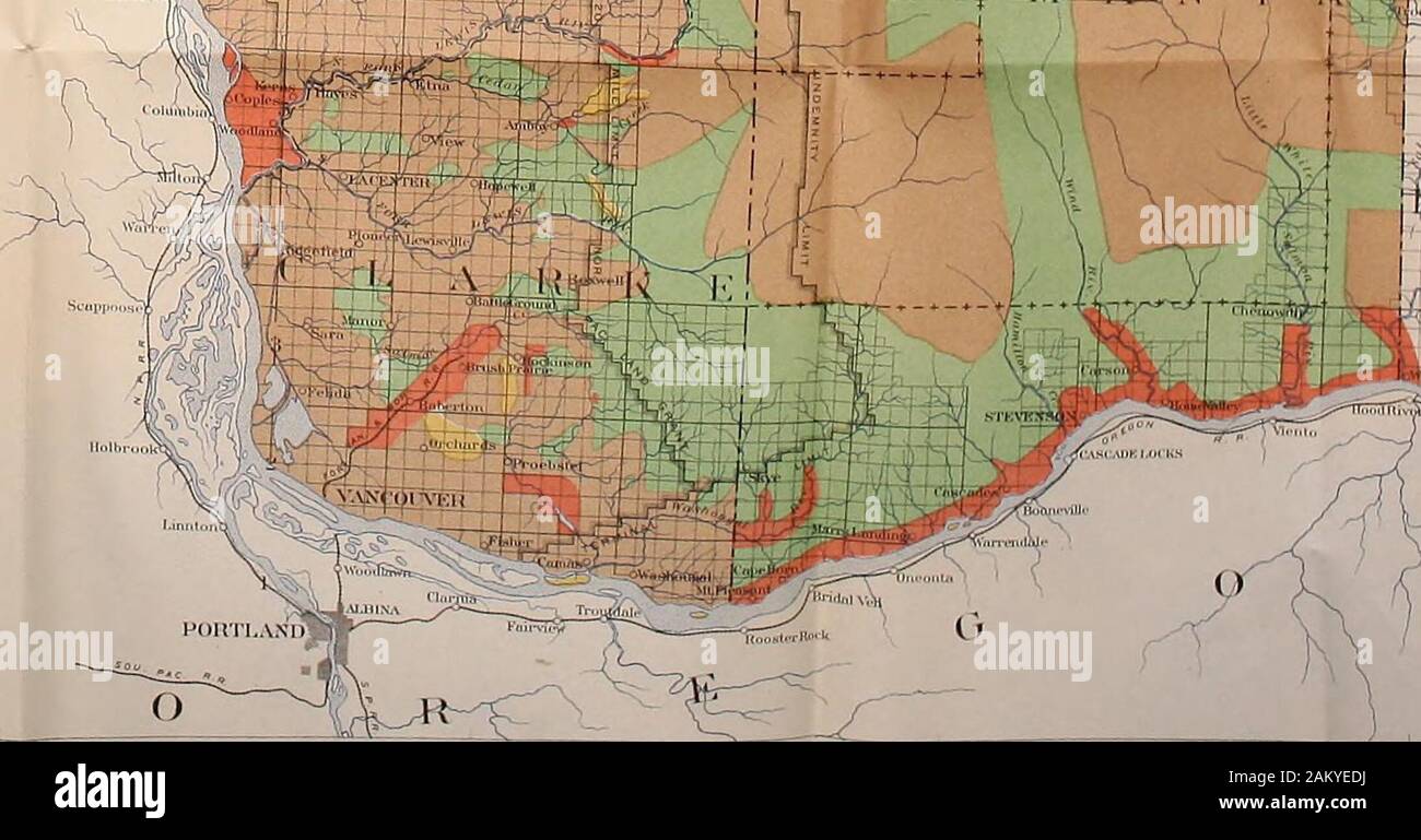 The forests of the United States . MAP WESTERN WASHINGTON SHOEING ...