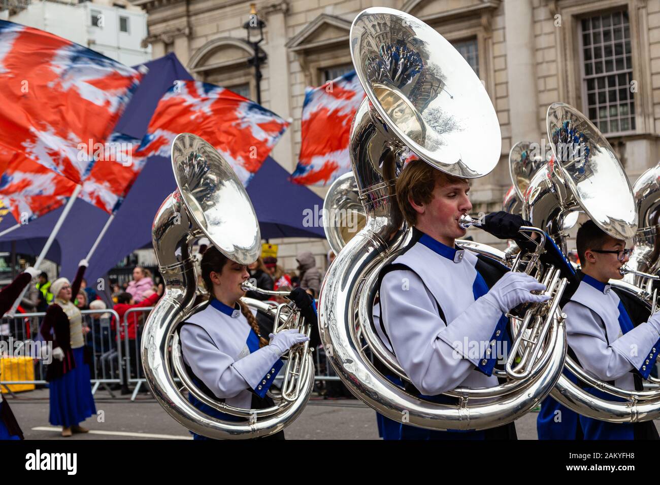London street party flag hi-res stock photography and images - Alamy