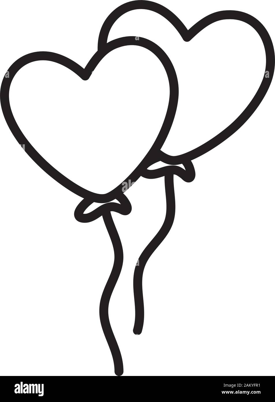 Valentines Day Balloon Clip Art