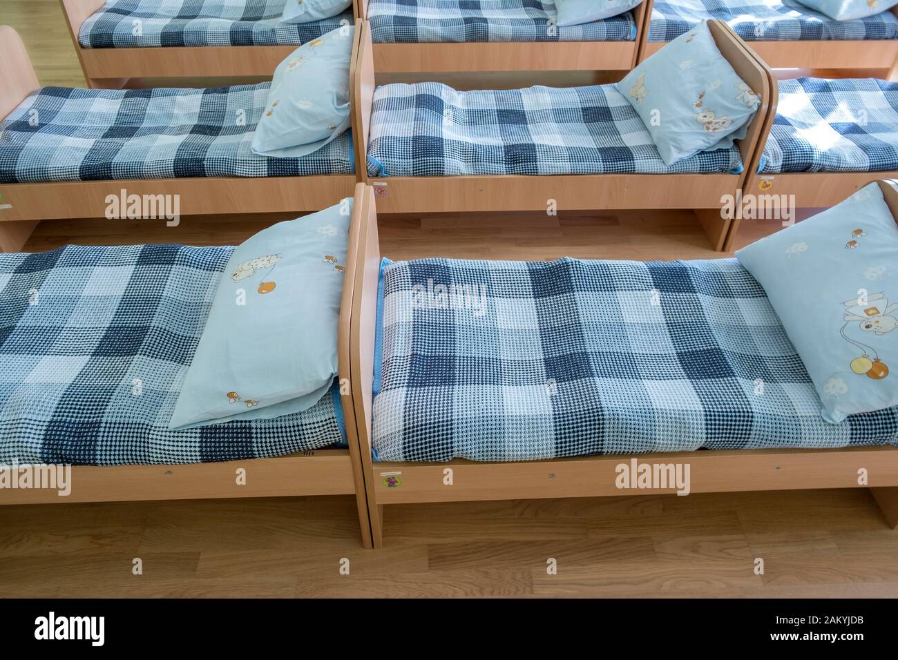 Kindergarten nap room hi-res stock photography and images - Alamy