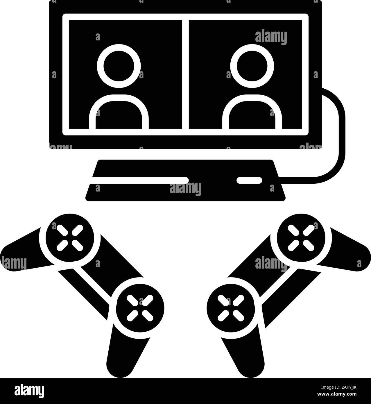 Split screen design Stock Vector Images - Alamy