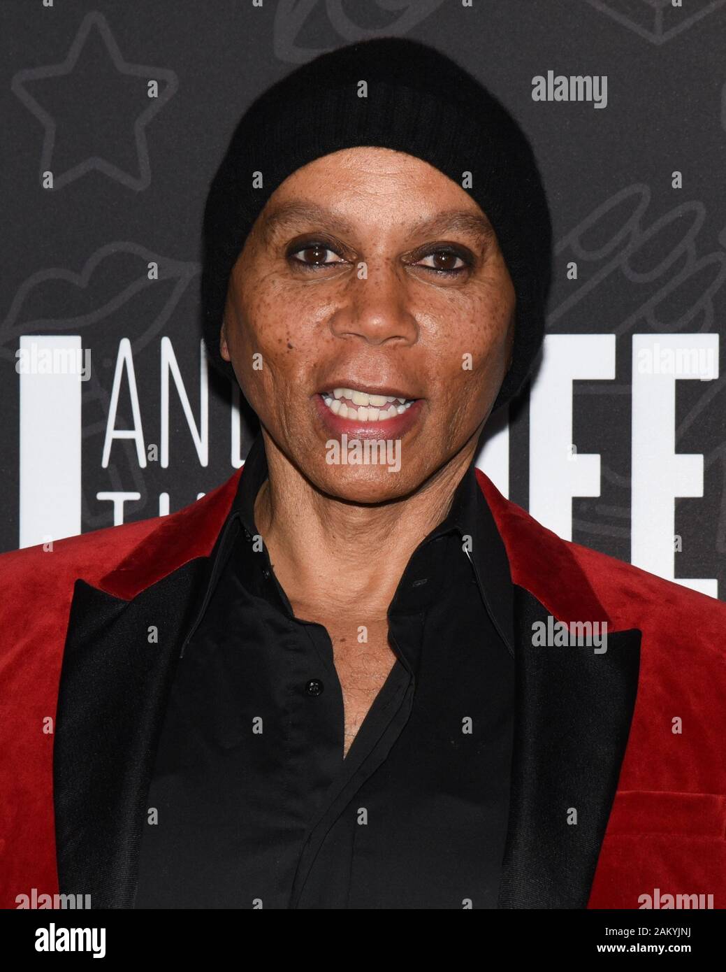 January 9, 2020, Hollywood, CA, USA: RuPaul Charles attends Netflix's ...