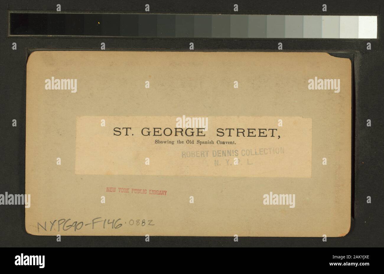 St George St, showing the Old Spanish Convent St. George St., showing ...