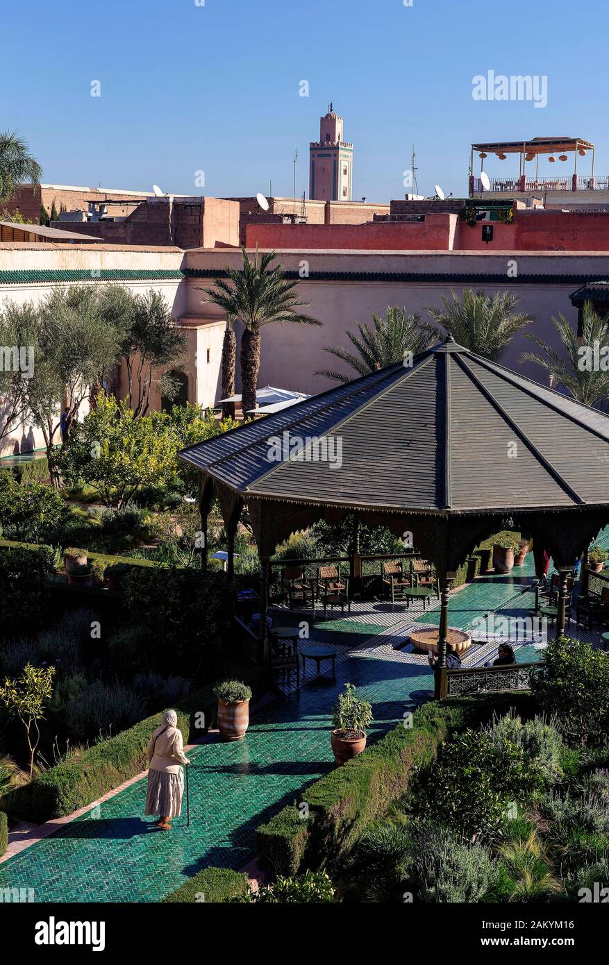 Le Jardin Secret,Marrakech Stock Photo - Alamy