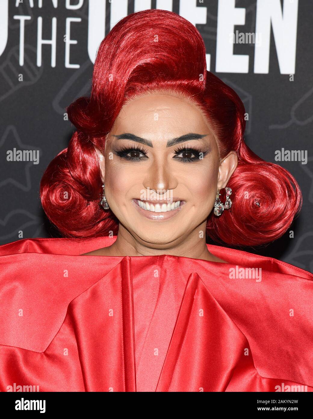 January 9, 2020, Hollywood, CA, USA: Ongina attends Netflix's ''AJ And ...