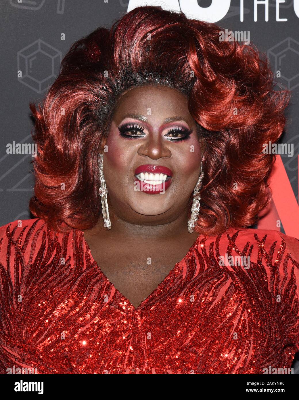 January 9, 2020, Hollywood, CA, USA: Latrice Royale attends Netflix's ''AJ And The Queen ...