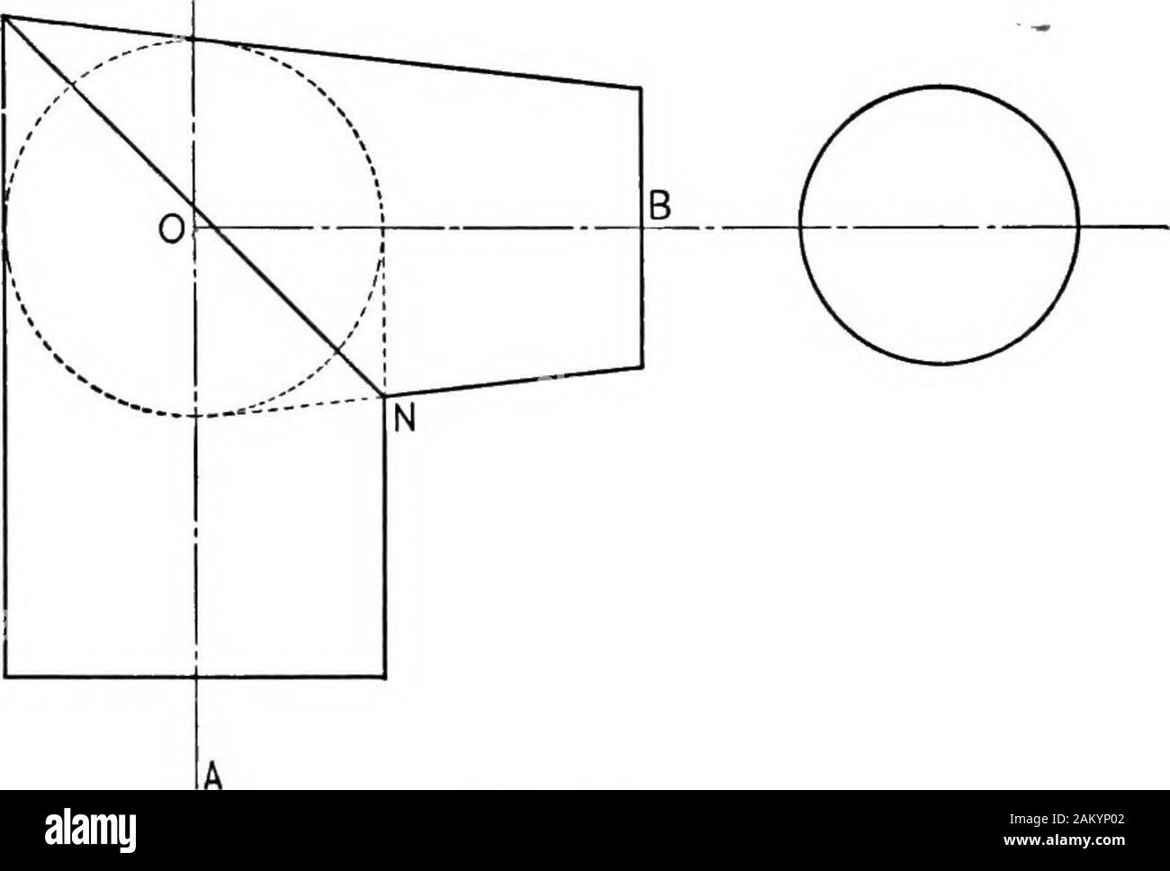 The essentials of descriptive geometry . Fig. 100. Fig. ioi. and set ...