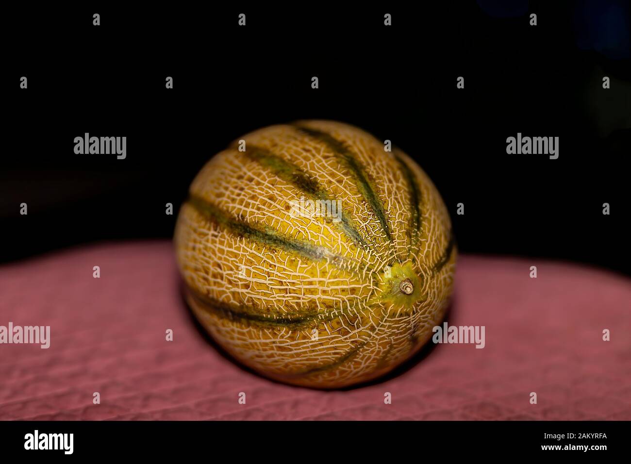 Charentais melon. It is a small variety of melon,but with a more ...