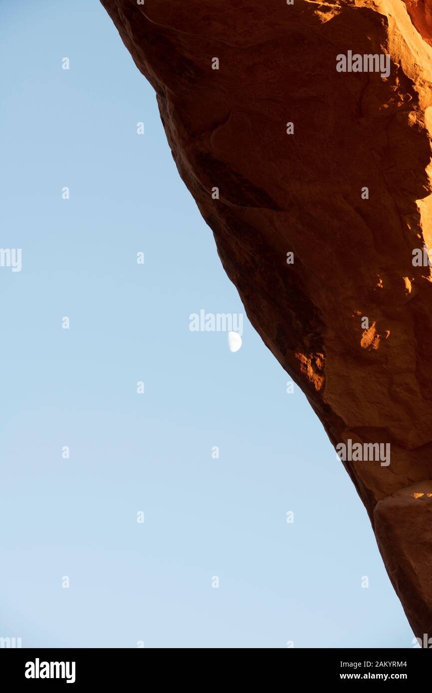 North Window Arch, Arches National Park, Moab, Utah, USA Stock Photo ...