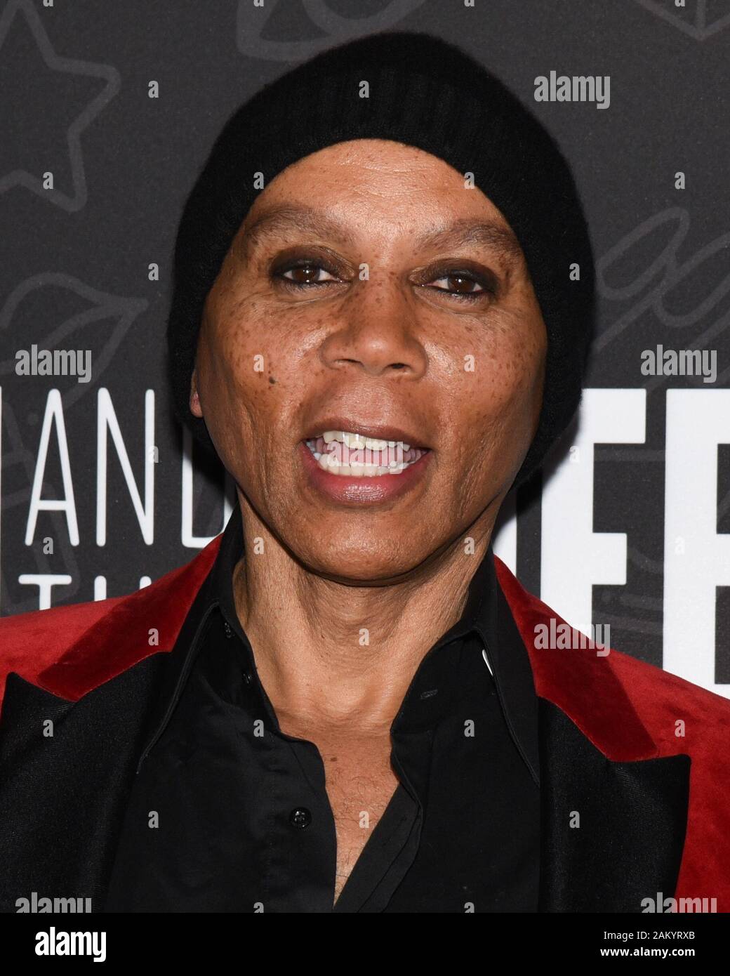 January 9, 2020, Hollywood, CA, USA: RuPaul Charles attends Netflix's ...