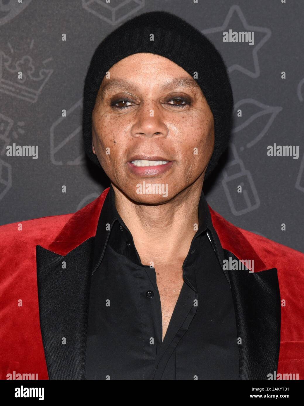 January 9, 2020, Hollywood, CA, USA: RuPaul Charles attends Netflix's ...