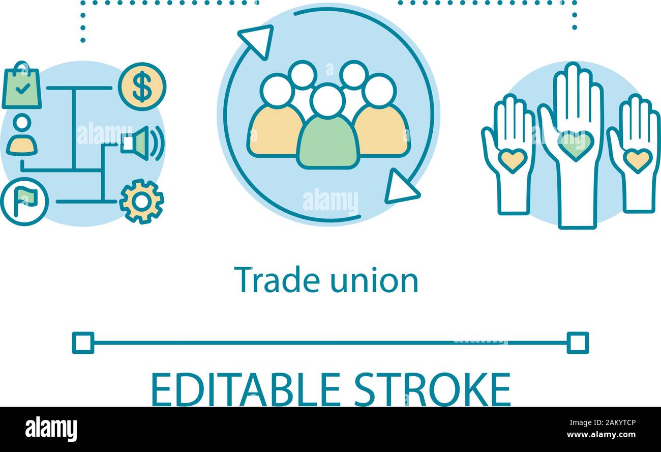 Labor union logo Stock Vector Images - Alamy