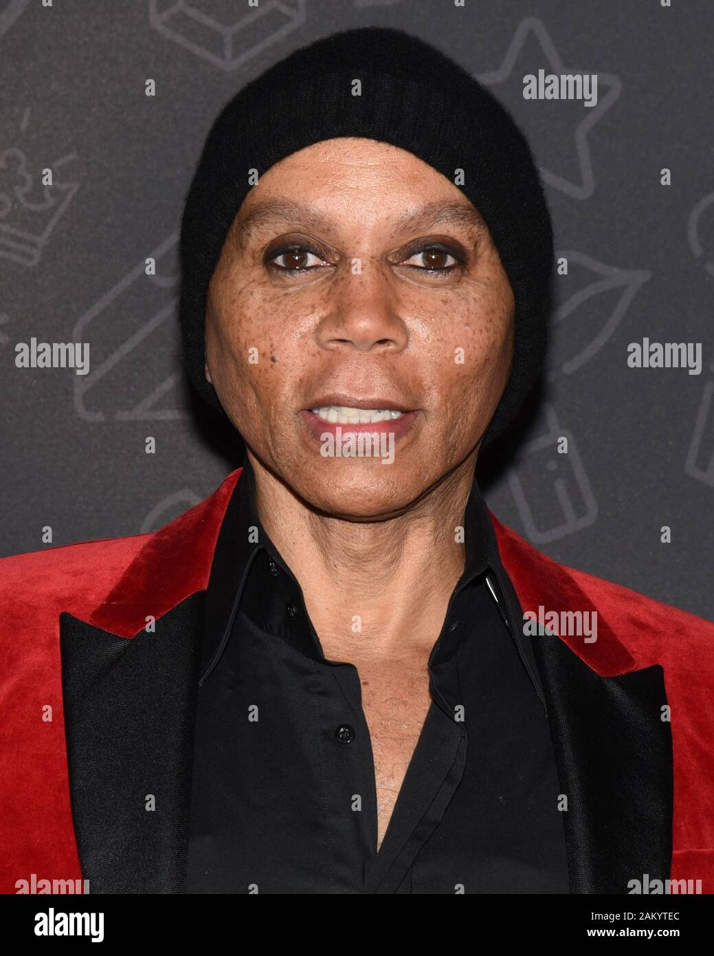 January 9, 2020, Hollywood, CA, USA: RuPaul Charles attends Netflix's ...
