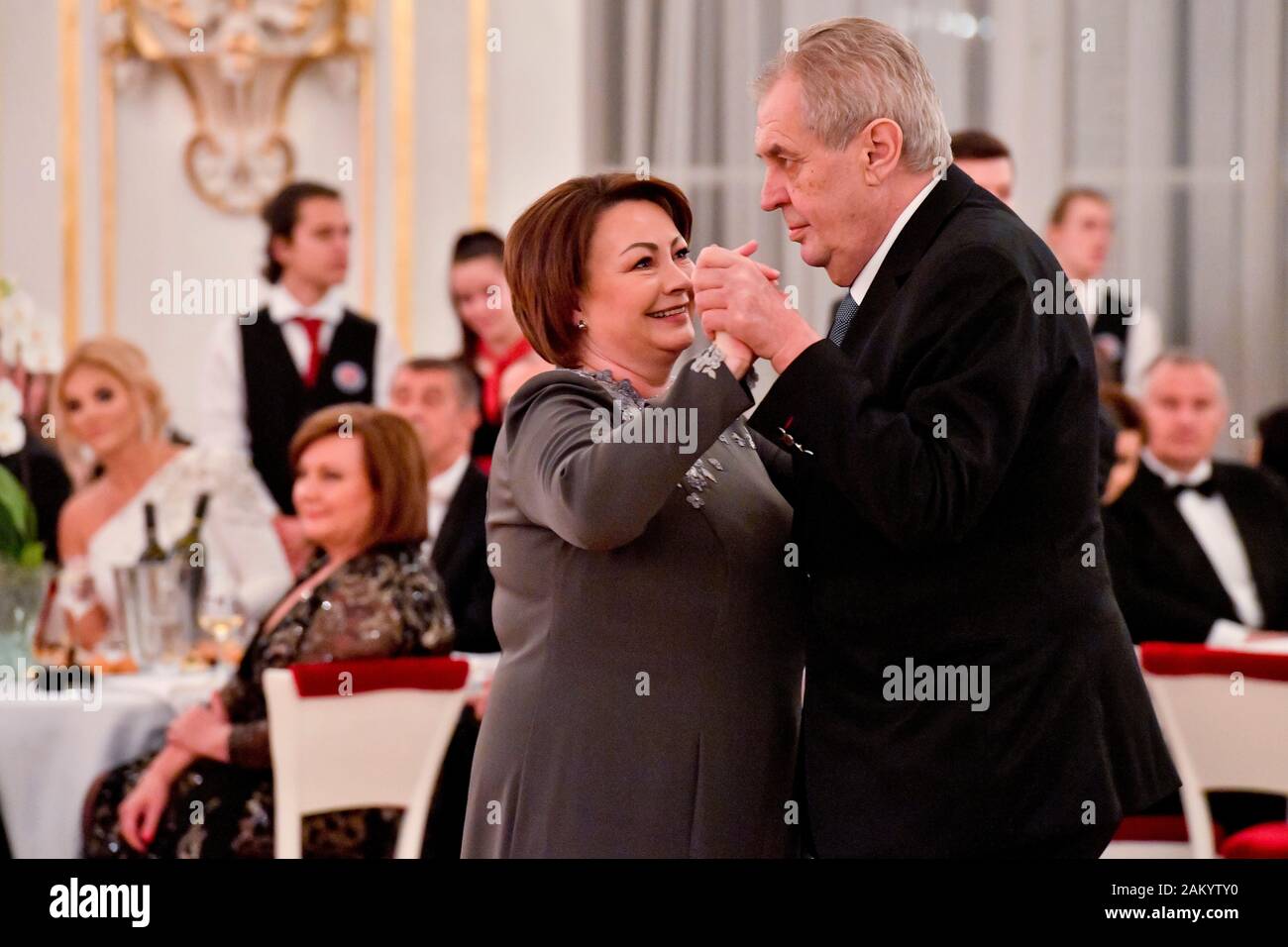 Prague, Czech Republic. 10th Jan, 2020. Charity ball hosted by the ...