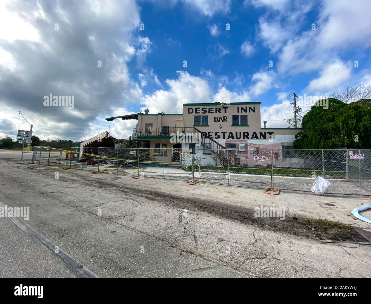 Yeehaw Junction, FL/USA-1/3/20: The Desert Inn Bar and Restaurant with ...