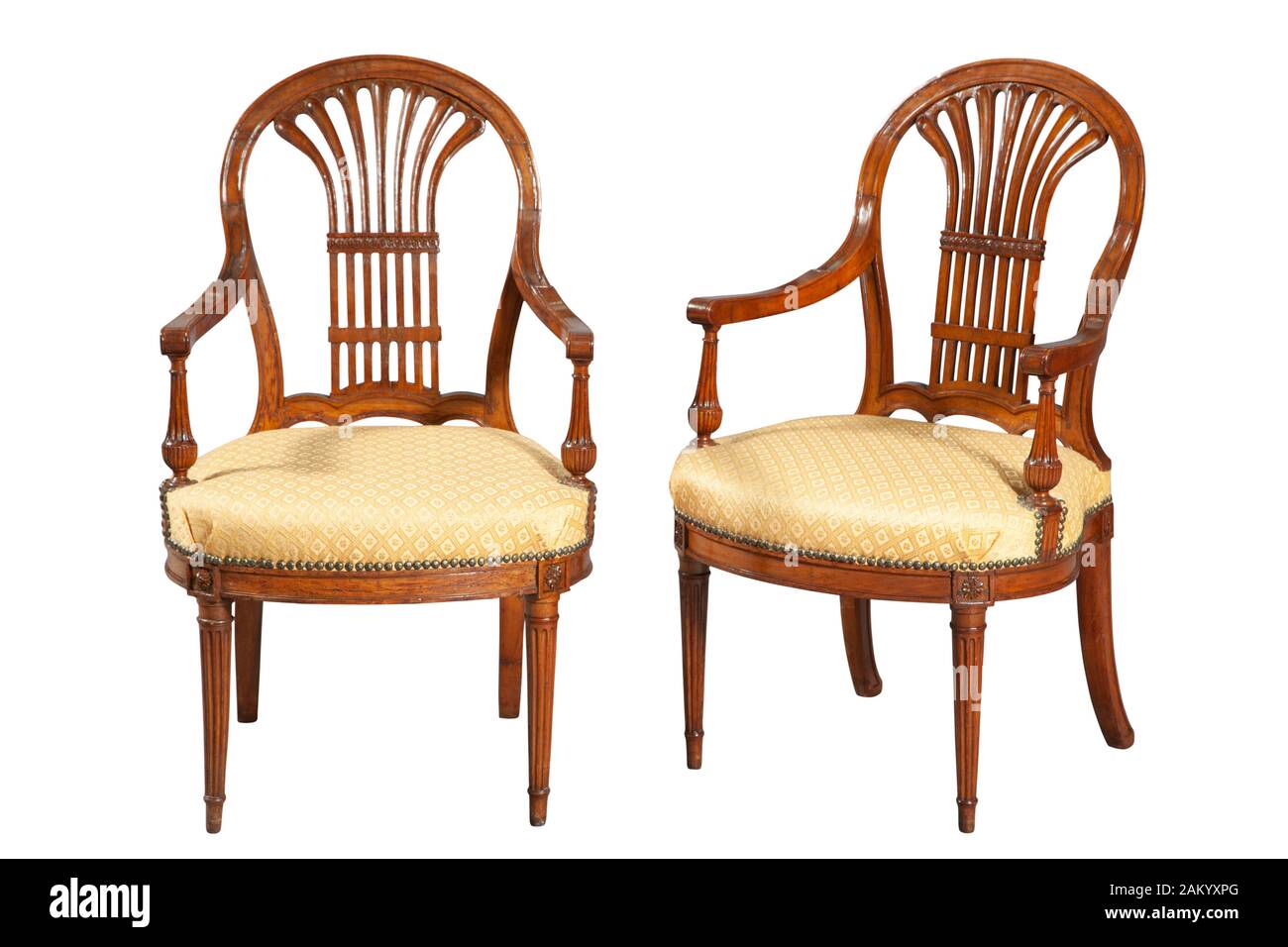 Wooden Chair Front View