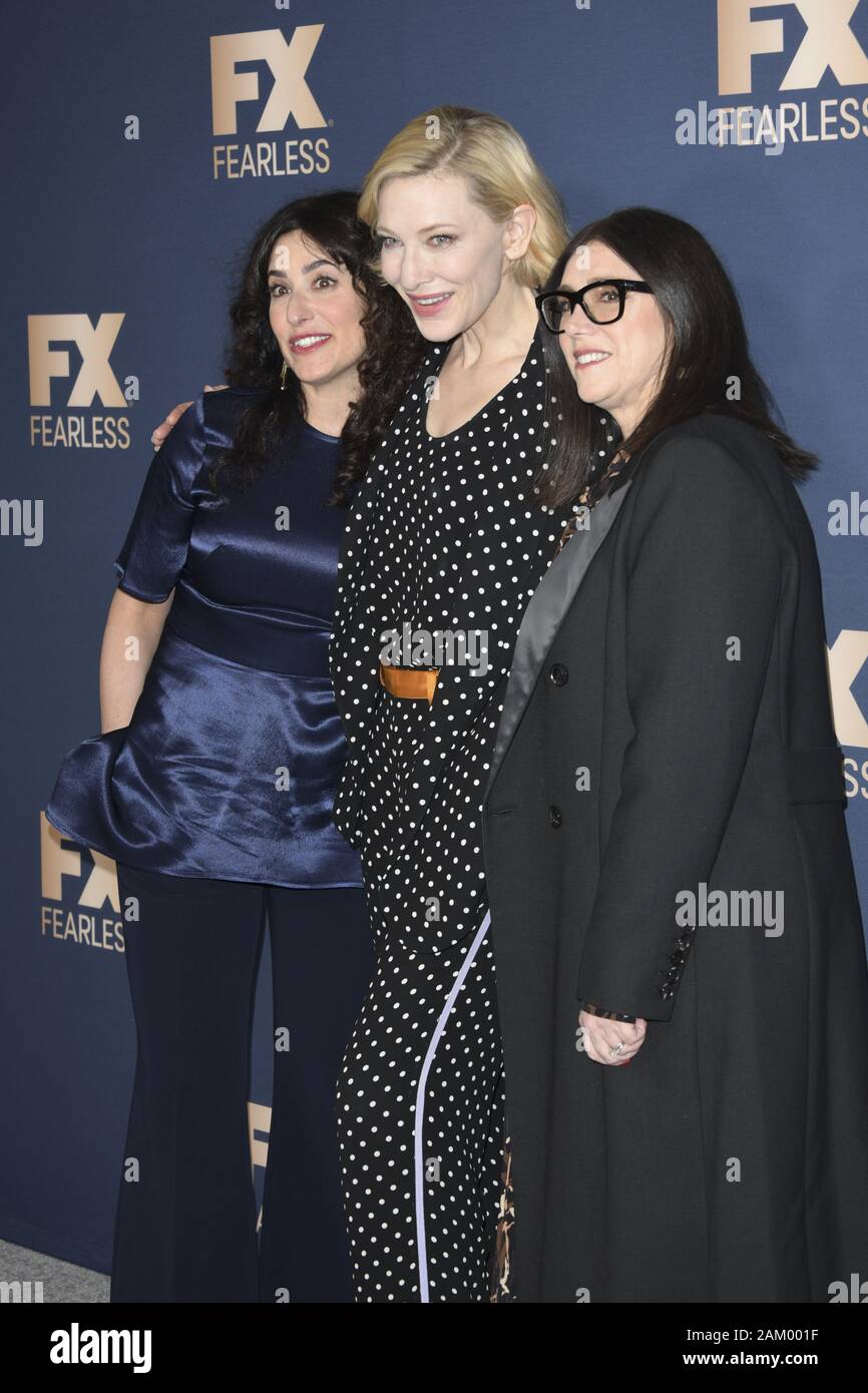 January 9, 2020, Pasadena, California, USA: L to R: DAHVI WALLER, CATE ...