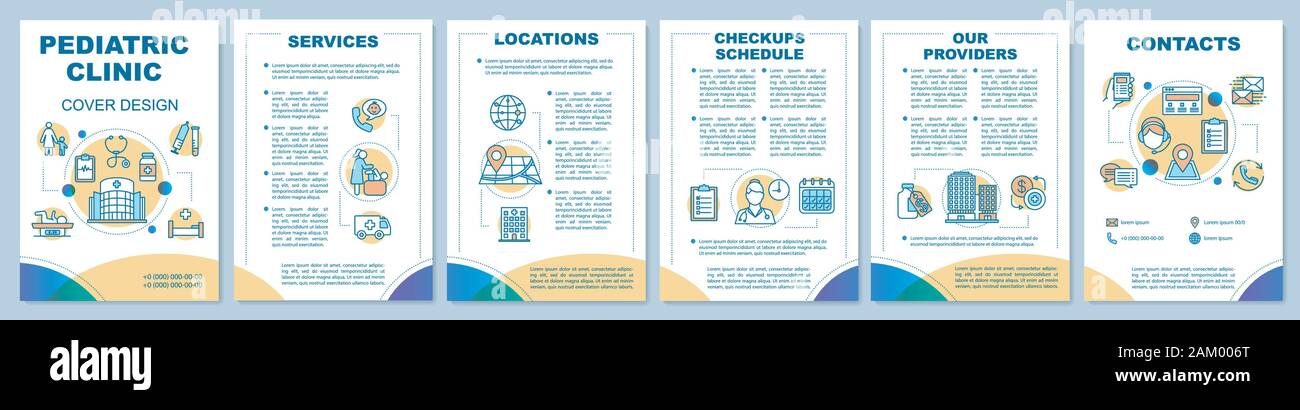 Pediatric Office Brochure Sample Pediatric Dentistry Flyer Template