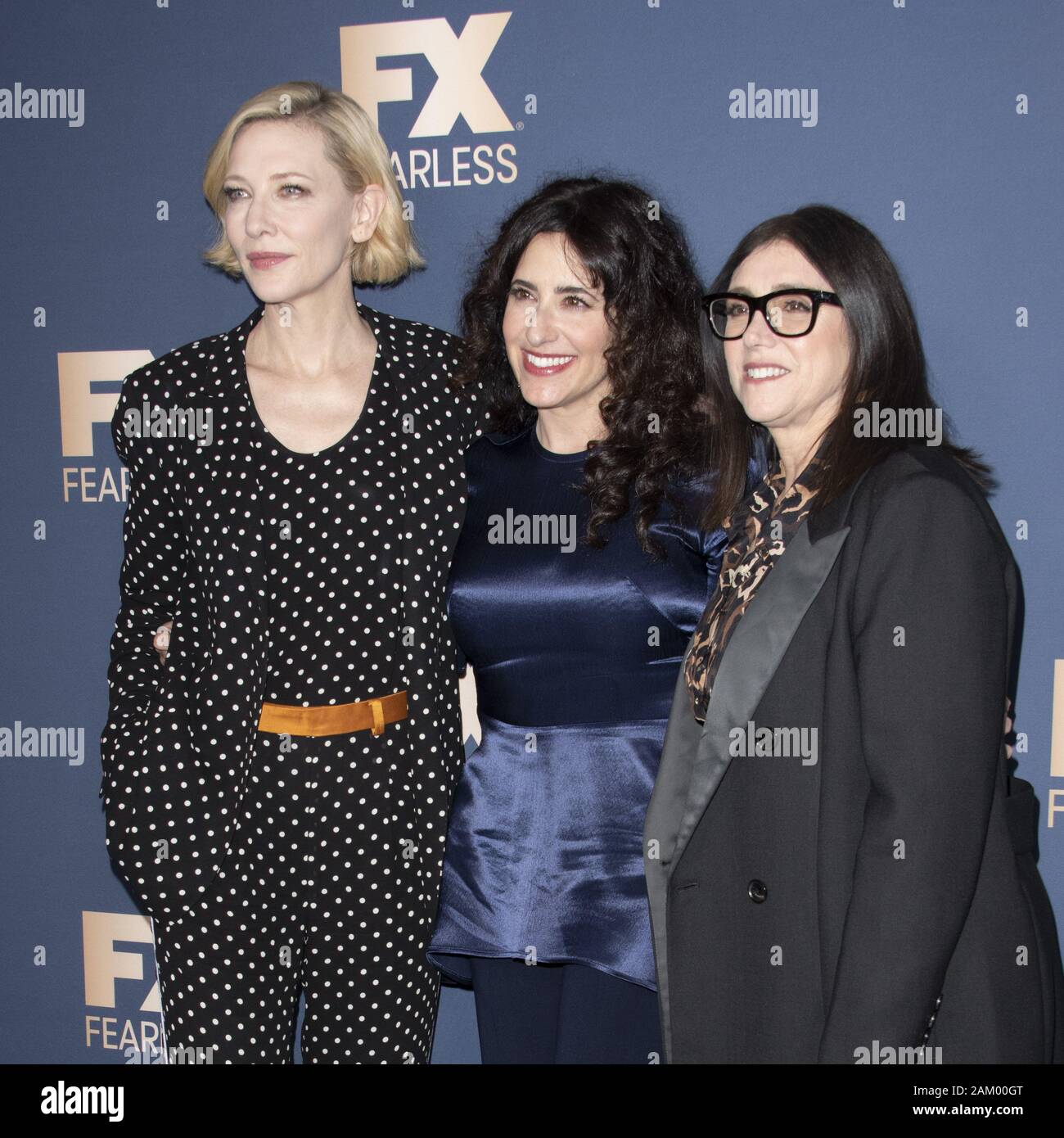 January 9, 2020, Pasadena, California, USA: L to R: DAHVI WALLER, CATE ...
