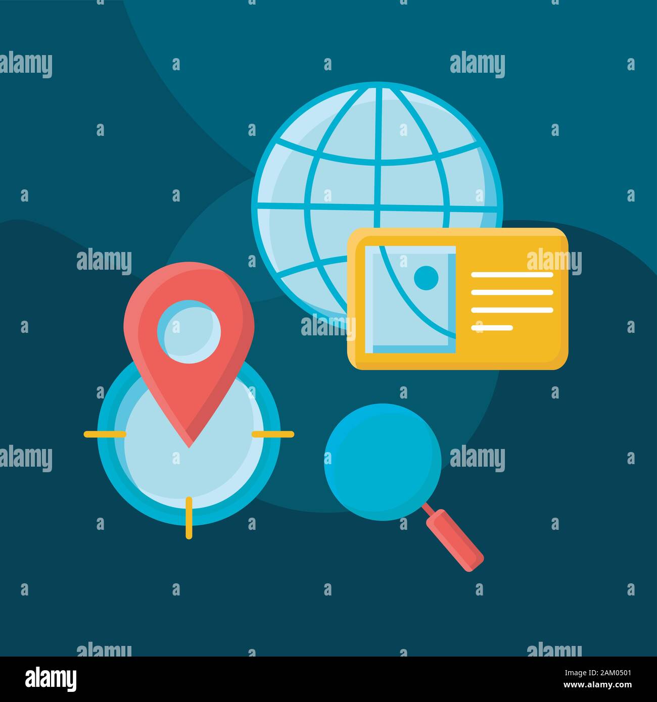 Select city flat concept vector icon. Travel destinations, route idea ...