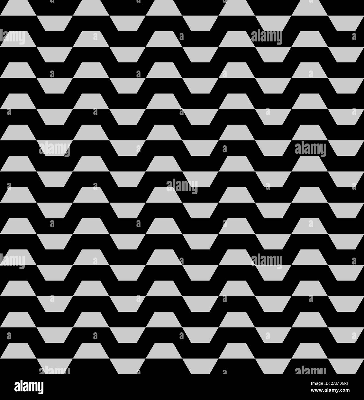 Hexagonal wave pattern Black and White Stock Photos & Images - Alamy