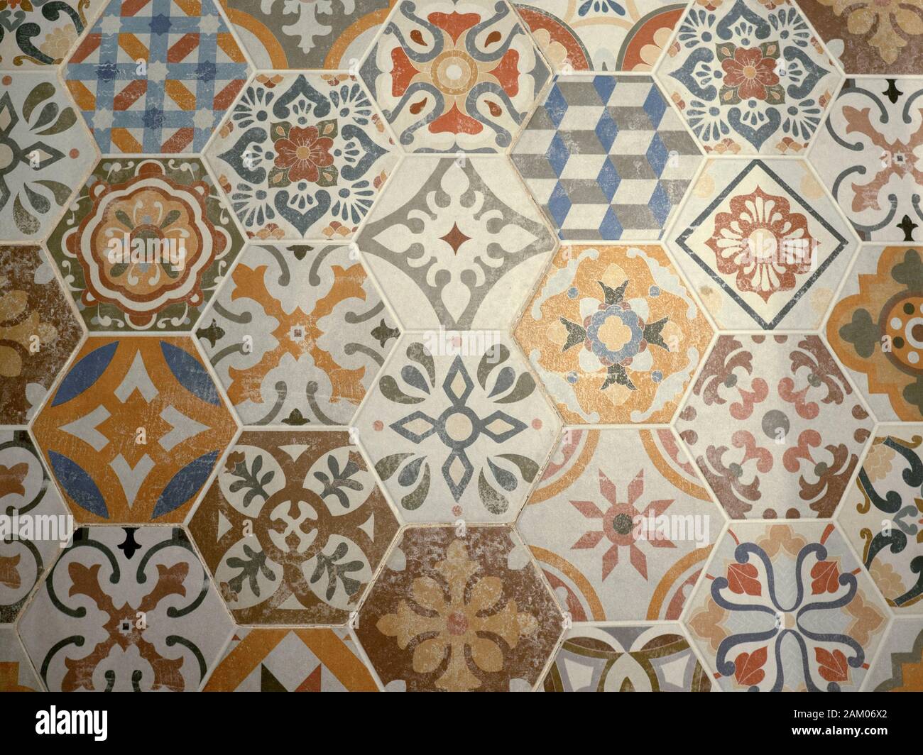 Traditional decorative spanish ceramic tiles Stock Photo - Alamy