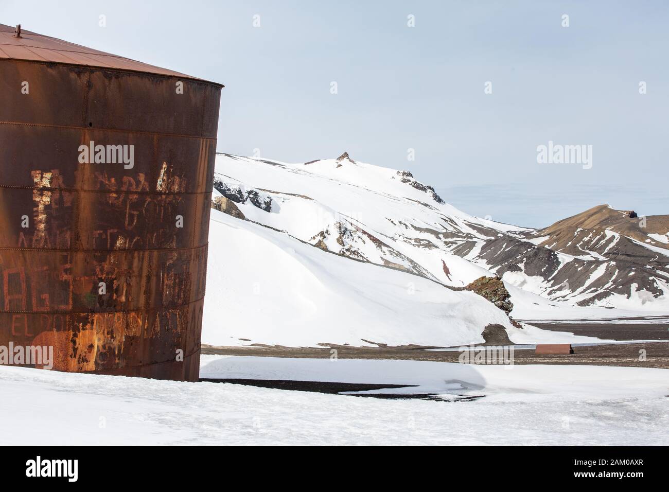 Deception Island, South Shetland Islands, Antarctica Stock Photo - Alamy