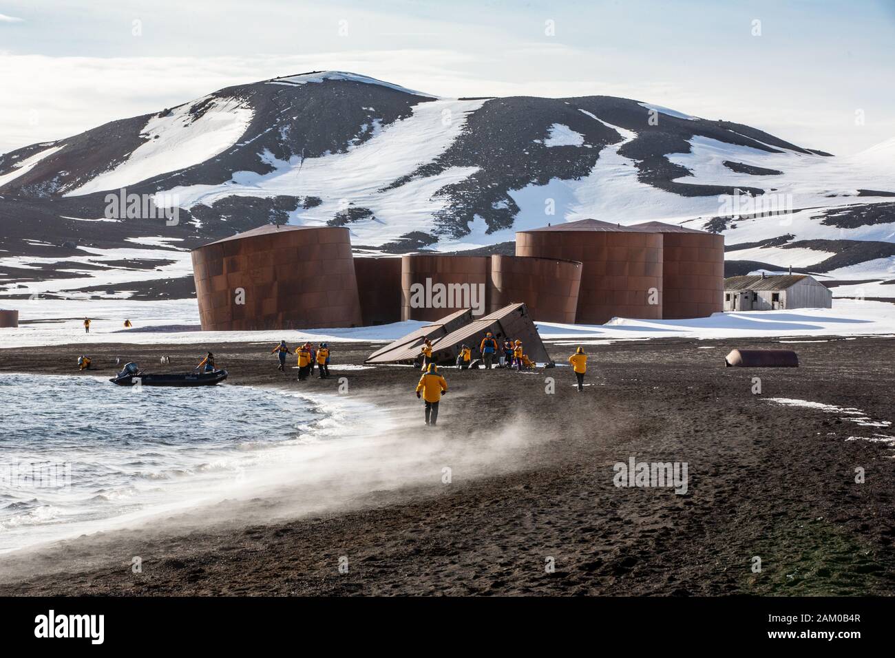 Deception Island, South Shetland Islands, Antarctica Stock Photo - Alamy